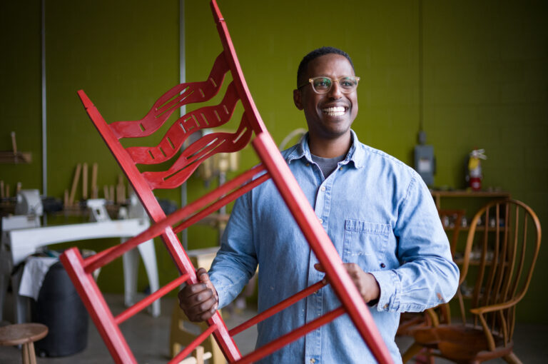 Class: Post and Rung Poynor Chair - The Woodworking School at Pine Croft